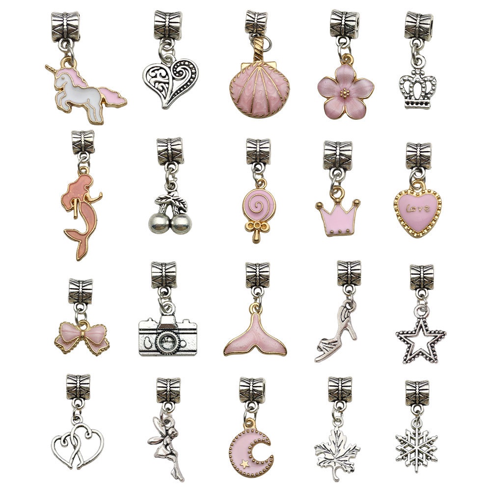 Children Charm Bracelet Making Kit Supplies Beads Creative Diy Bracelet ...