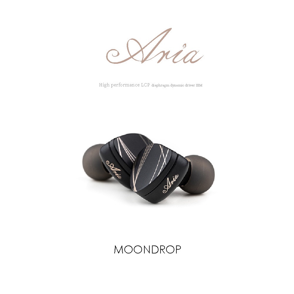 Moondrop Aria หูฟังไดนามิก Iems พร้อมสายเคเบิลถอดออกได้ | Shopee Thailand