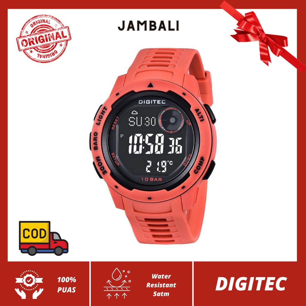 Digitec DS 8100 DS8100 DG นาฬิกาข้อมือดิจิตอล สําหรับผู้ชาย - jambali ...