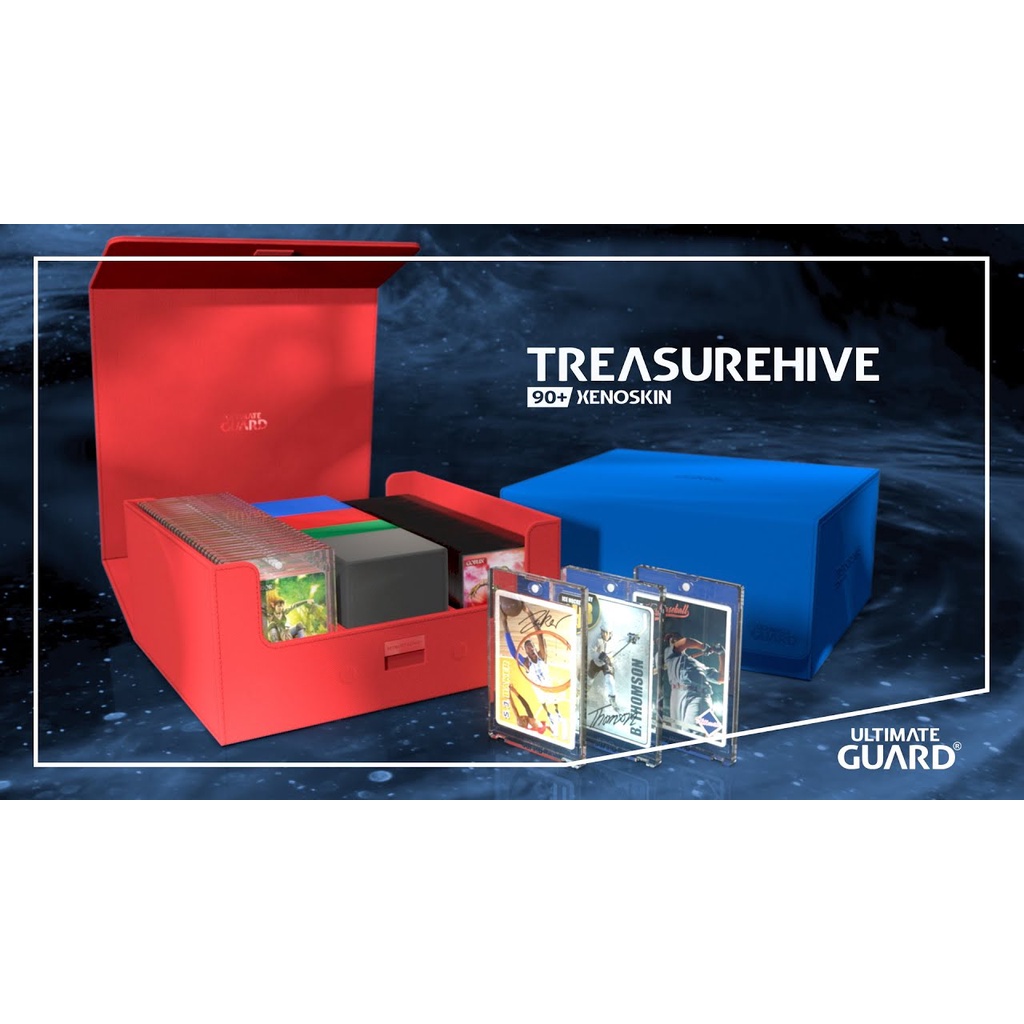 Ultimate Guard Treasurehive 90 กล่องเก็บการ์ด Top Loader Magnetic Card Case (Pokemon TCG MTG ...