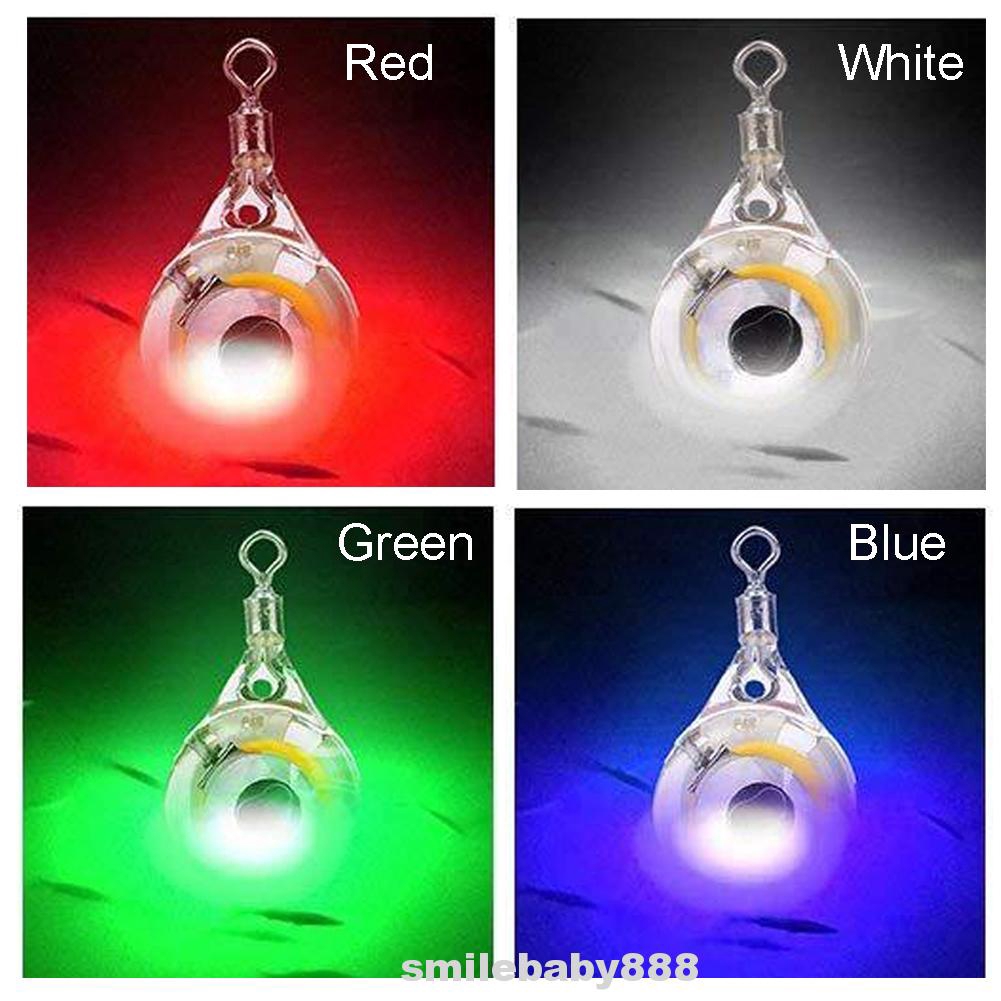 Battery Powered Deep Drop Electronic Emitting Eye Shape False Bait ...