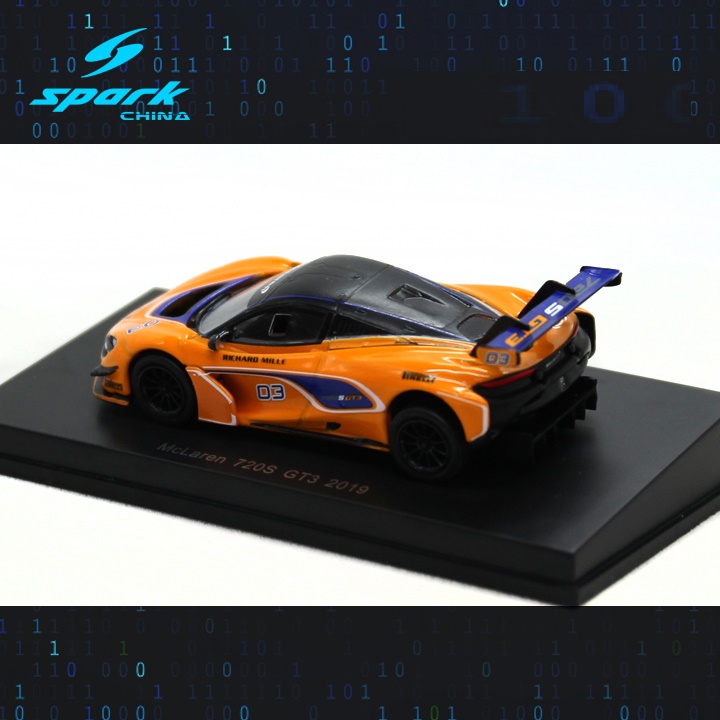 Spark 164 Y175 McLaren 720S GT3 Simulation Model Car - dmqq5il0g9 ...