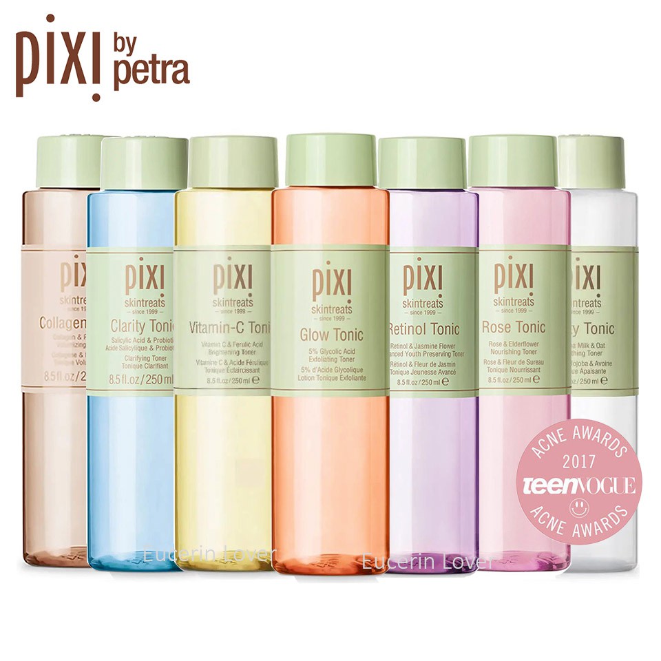 Pixi Beauty Skintreats Glow Tonic Exfoliating Toner For All Skin Types ...