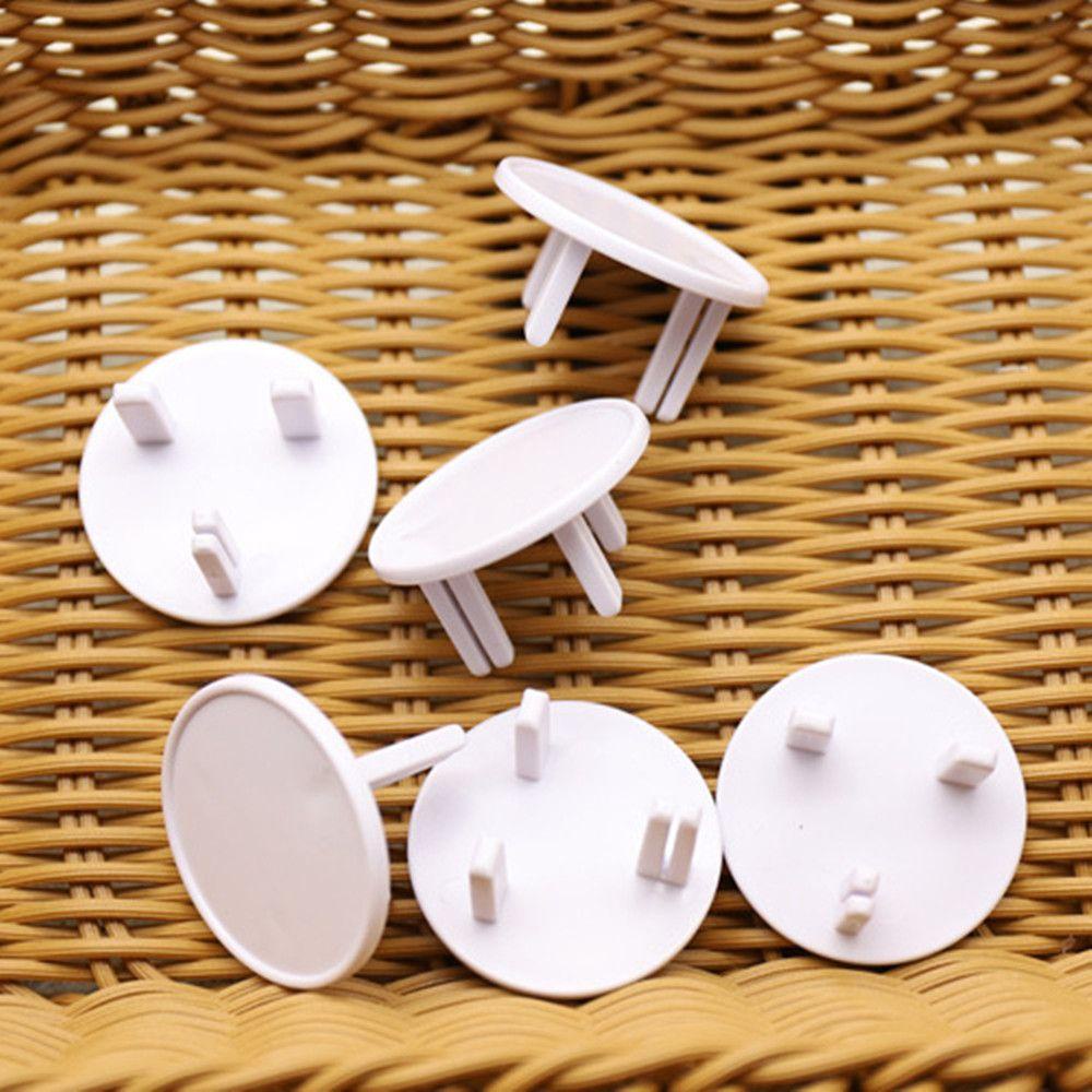 LILAC1 Black UK Power Socket Guard Protector White 10Pcs Safety Power ...