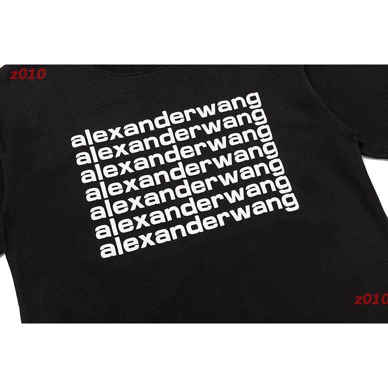 ราคาต่ำสุด New Alexander Wang T-Shirt เสื้อยืดพิมพ์ลาย เสื้อยืดผ้าฝ้าย ...