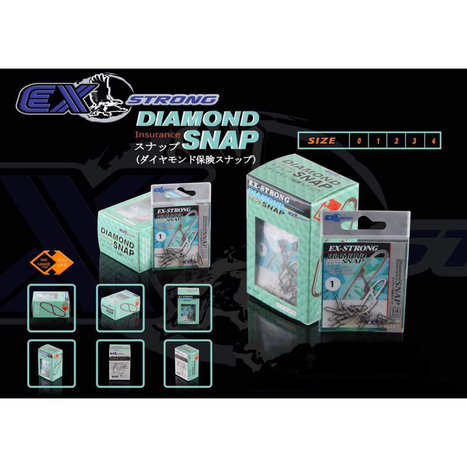กิ๊ฟเปล่า Ex-Strong Diamond Snap | Shopee Thailand