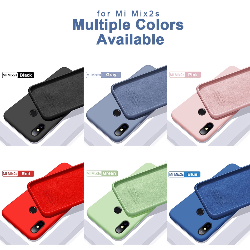 เคส Xiaomi Mi 8 Pro Mi8 SE A3 A2 Lite Mi6 MiA3 10T Pro ซิลิโคนเหลวกัน ...