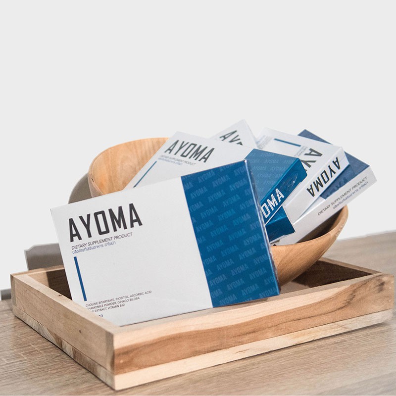 Ayoma อาโยม่า ช่วยนอนหลับ 10 กล่อง เฉลี่ยกล่องละ 350 ...