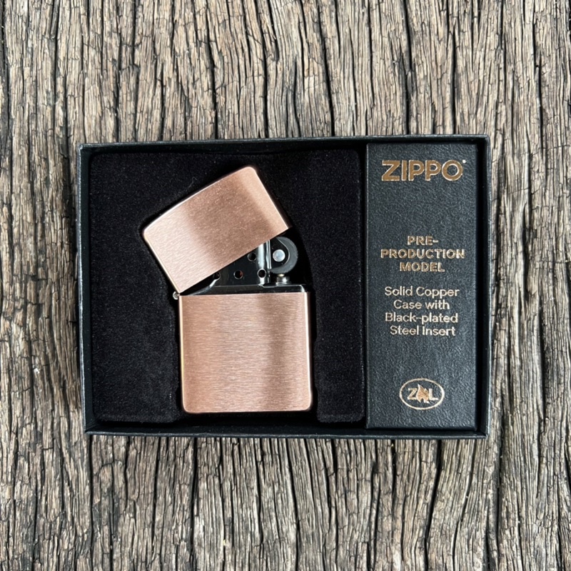 Zippo 48107 Solid Copper 2022 Limited | Shopee Thailand