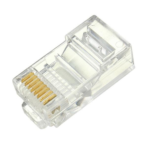 High Quality AMP RJ45 CAT5E CAT6 CAT 6 Modular Plug Connector x 100pcs ...