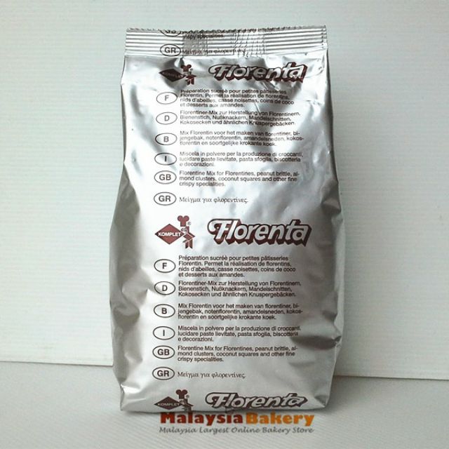 (READY STOCK) แป้งทำคุกกี้ธัญญาพีช FLORENTA 500G ขายยกลัง มี 10 ถุงราคา ...
