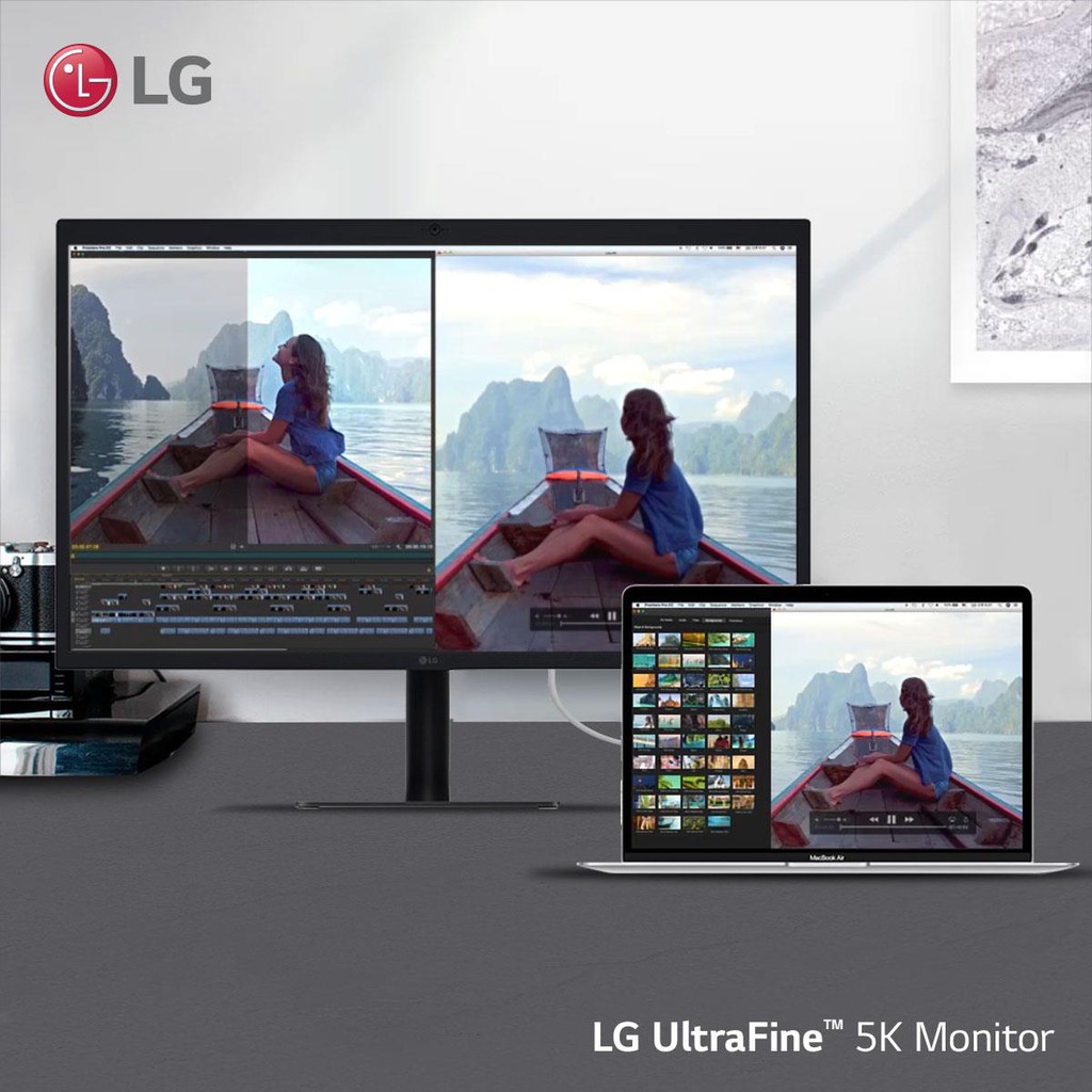 LG 27MD5KL-B Ultrafine 5K Display 27" 16:9 5K (5120 x 2880) IPS Monitor ...