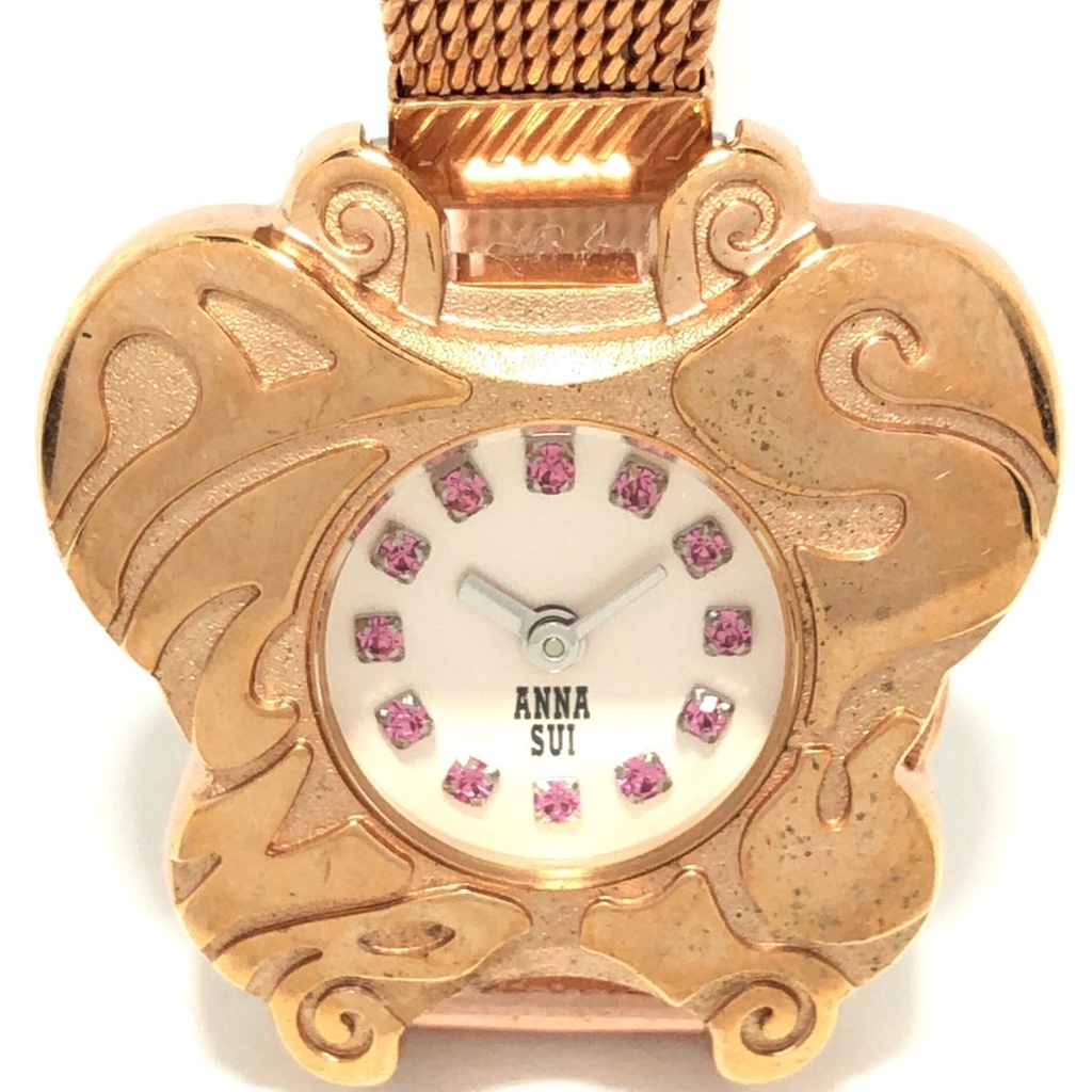 สินค้ามือสอง ANNA SUI นาฬิกา Watch Anna pink Light Brandear ...