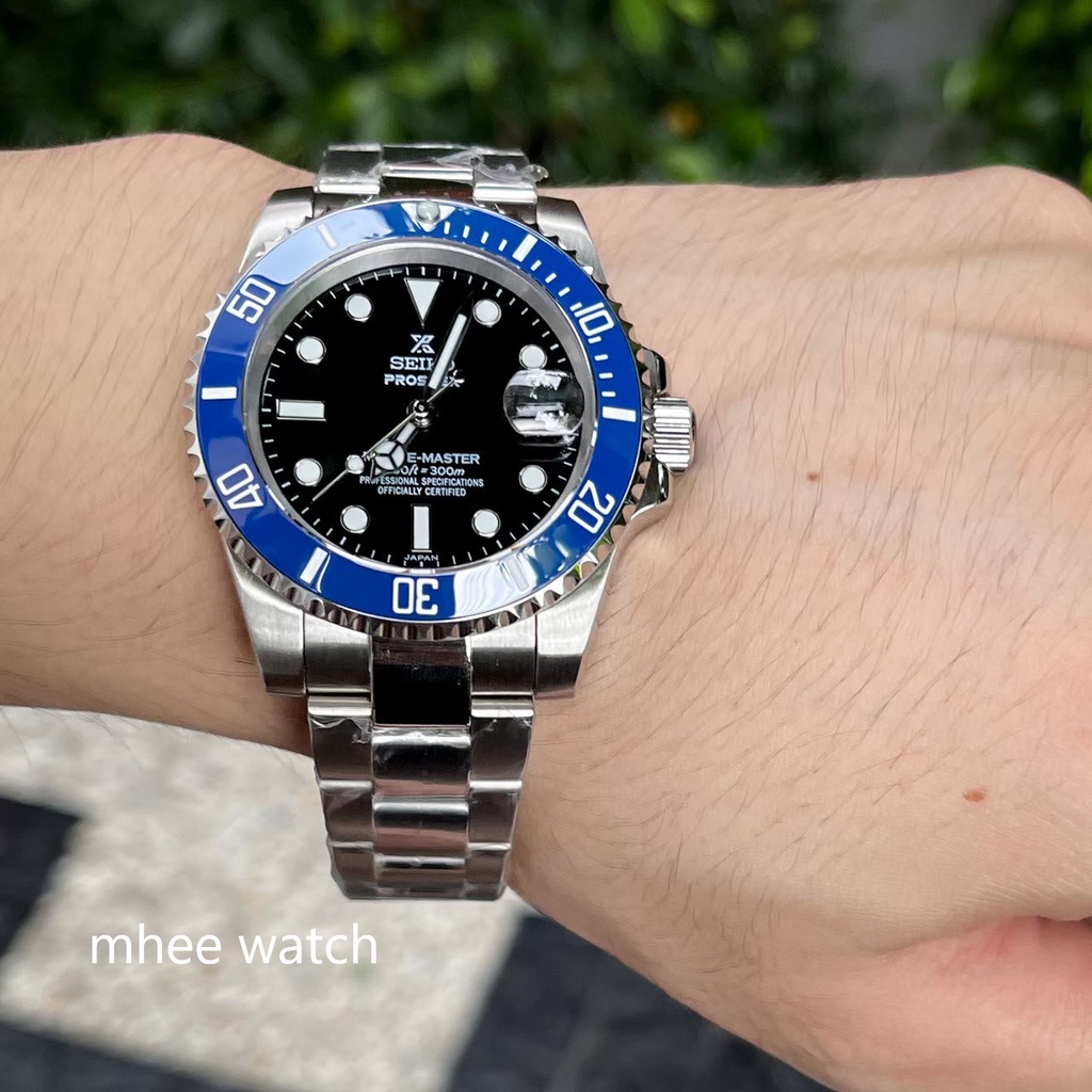 Seiko Modify Submarine Blue Prospex Dial | Shopee Thailand