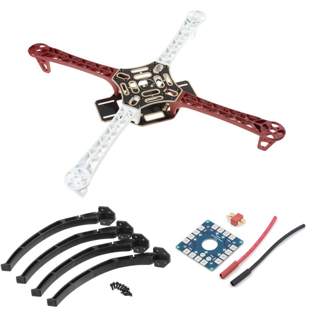 F 450 ชุดเฟรม Quadcopter Multirotor Aircraft ไนล่อน , Composite Pcb ...