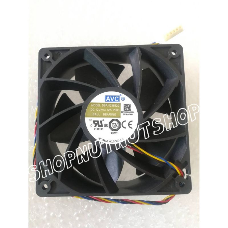 สินค้าพร้อมส่ง พัดลม FAN Asic T2T (AVCDBPJ1238B2G) 3.12A หัวต่อ 6 พิน ...