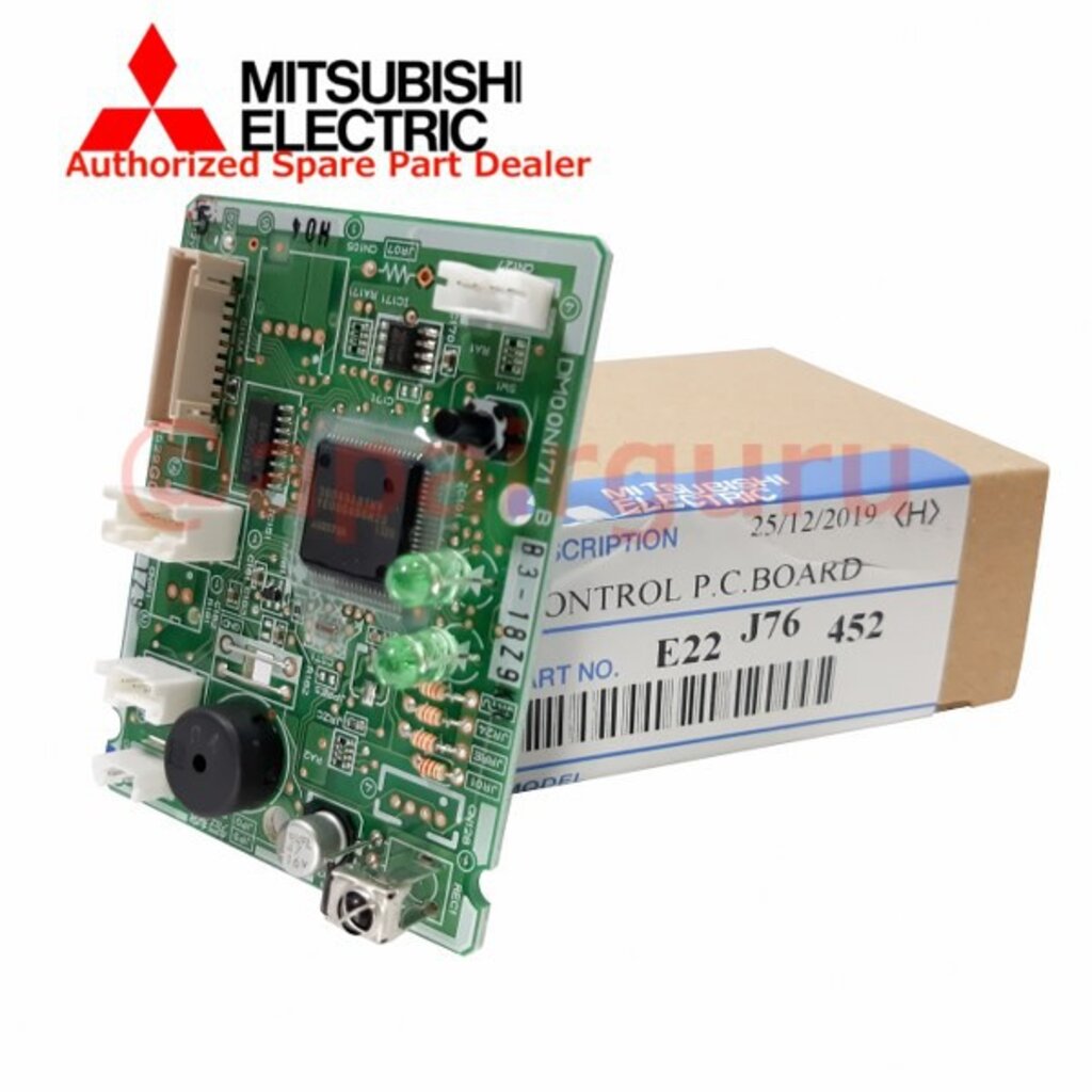 MITSUBISHI รหัส E22J76452 CONTROL P.C. BOARD บอร์ดแอร์มิตซูบิชิแท้ ...