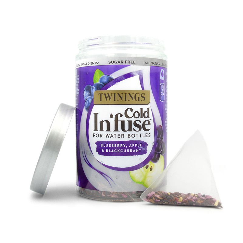 Twinings น้ำหมักผลไม้ cold water infusion กระปุกบรรจุ 12 ชิ้น ชาทไวนิง ...