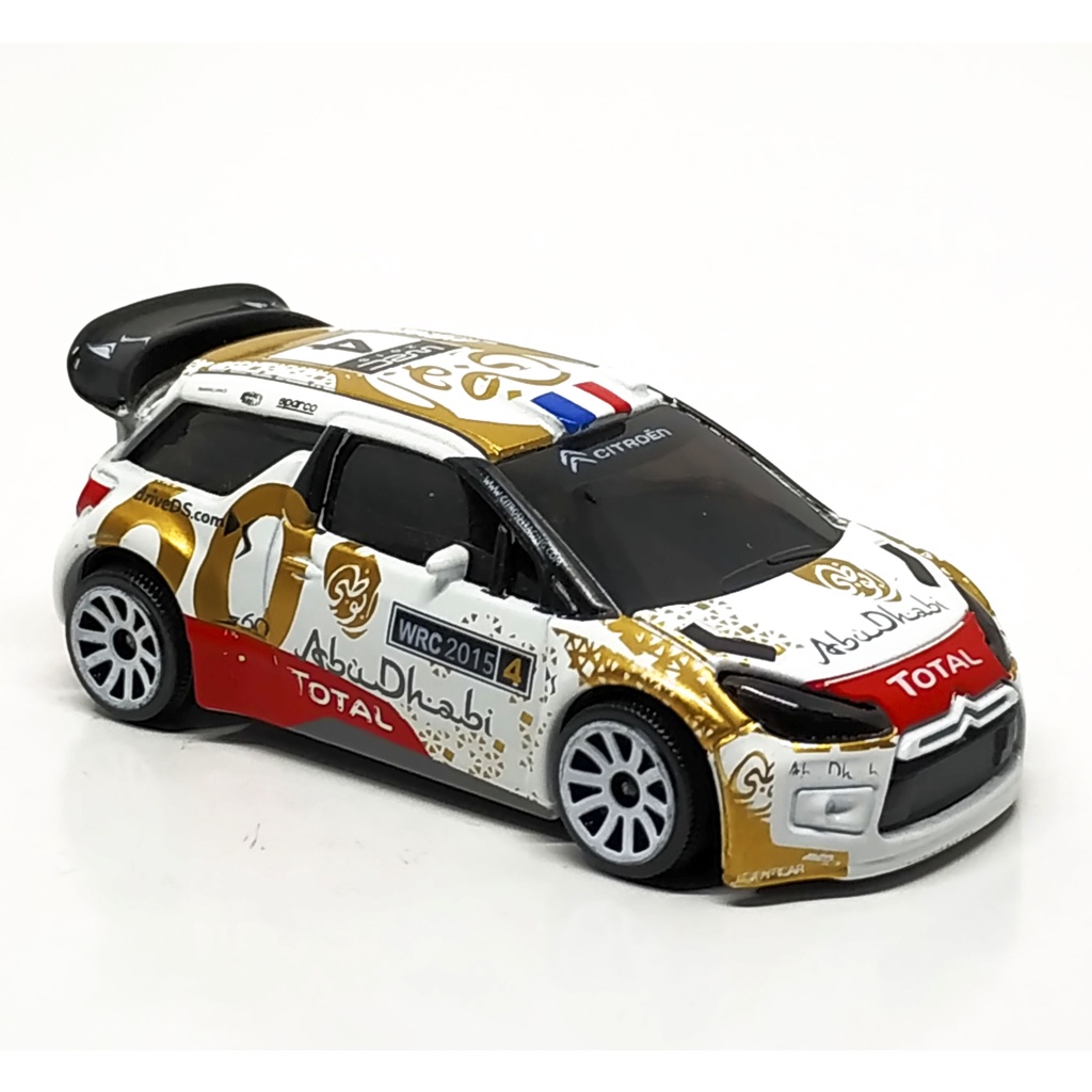 Majorette Citroen DS3 - Abu Dhabi no.4 - no Screen on Front Grille ...