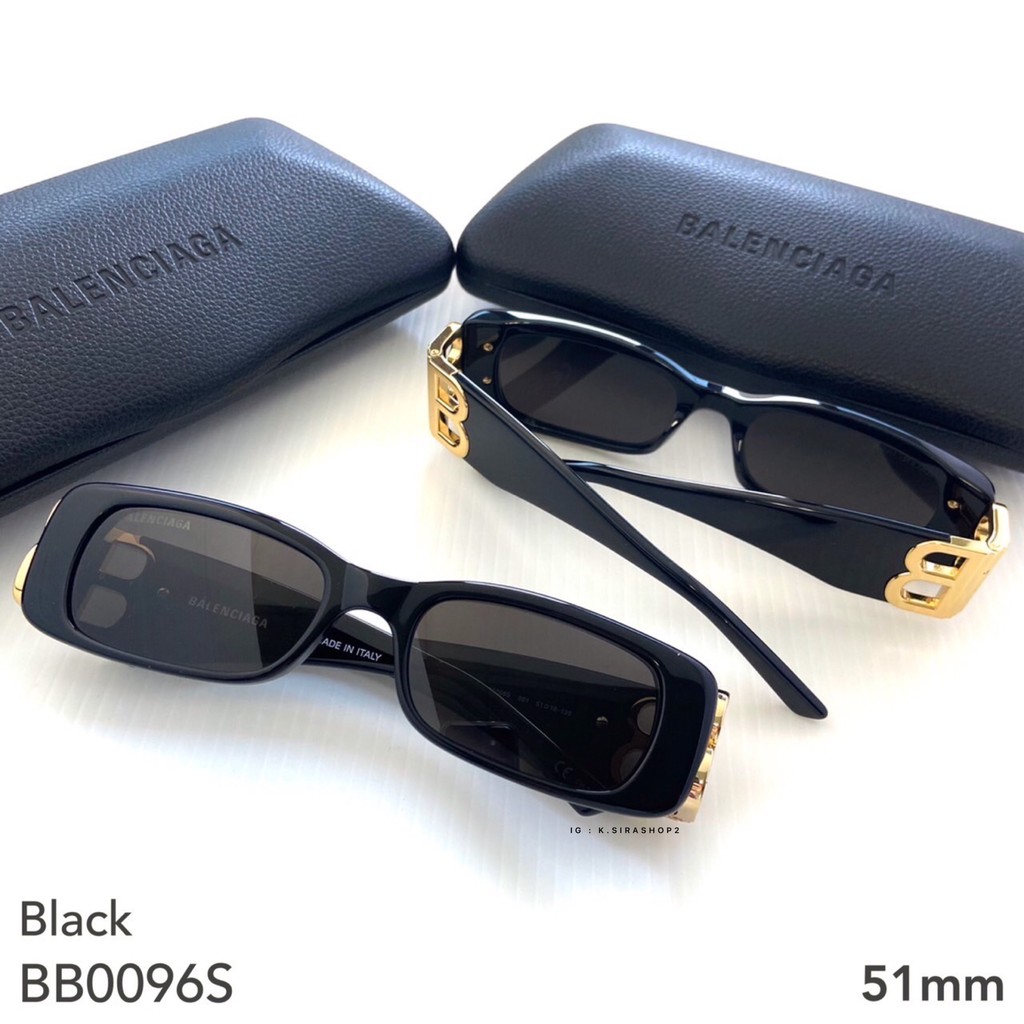 ส่งฟรี New Balenciaga Sunglasses BB0096S - k.sirashop - ThaiPick