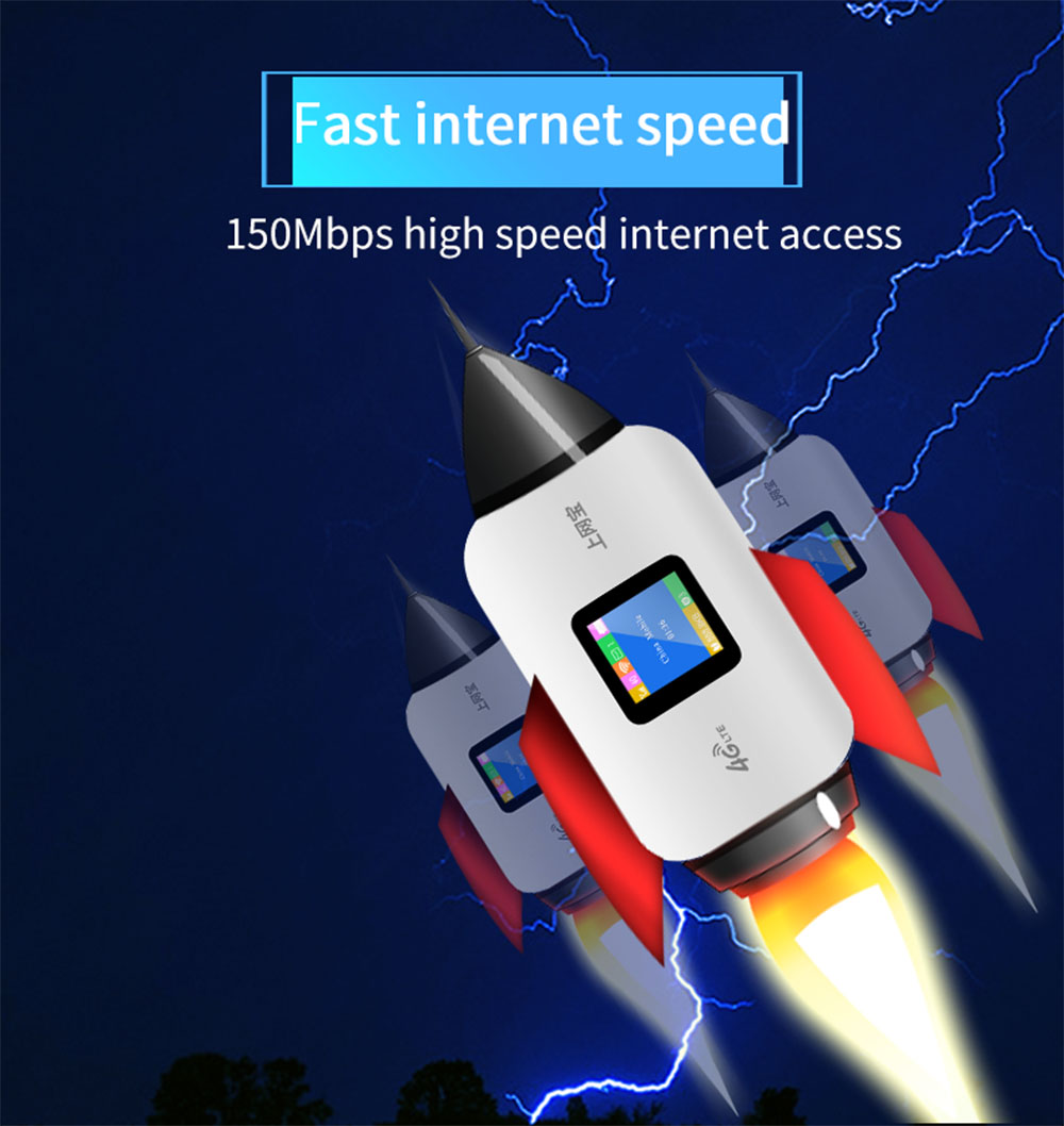 4G Wifi Router mini router 3G 4G Lte Wireless Portable Pocket wi fi ...