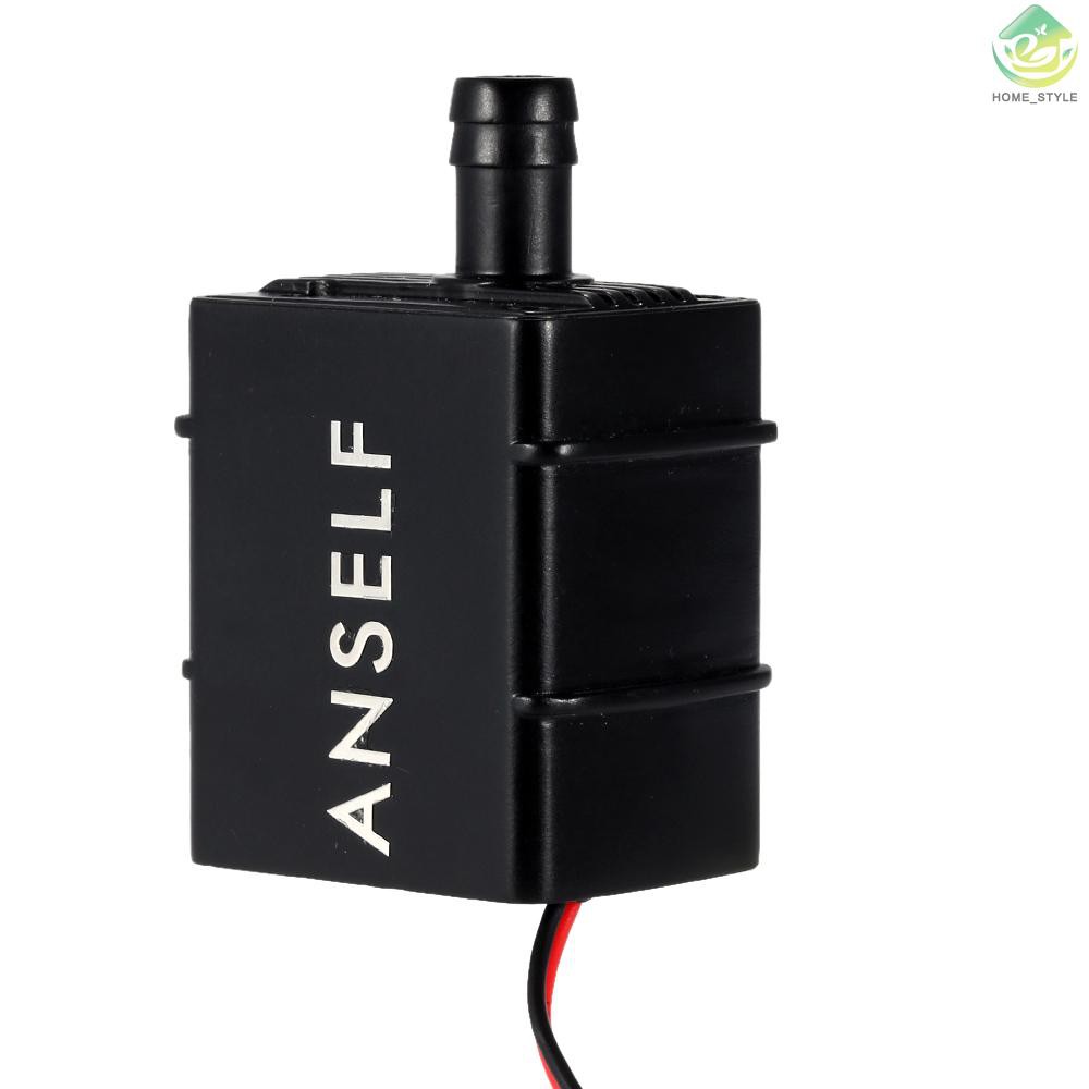 anself ปั๊มน้ําขนาดเล็ก dc 12v 4 . 2 w 300 ซม. สําหรับตู้เลี้ยงปลา ...