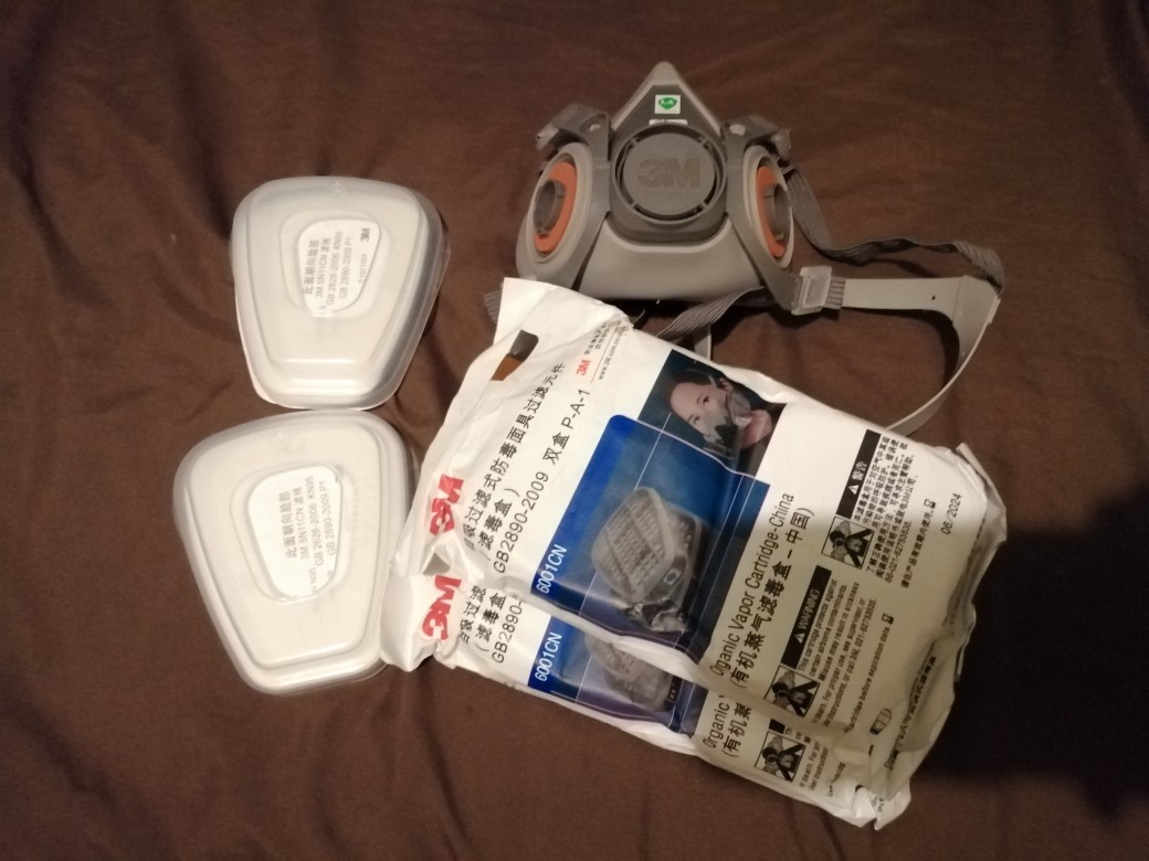 3M 6001CN Organic gas vapor cartridge | spray paint | replaceable ...