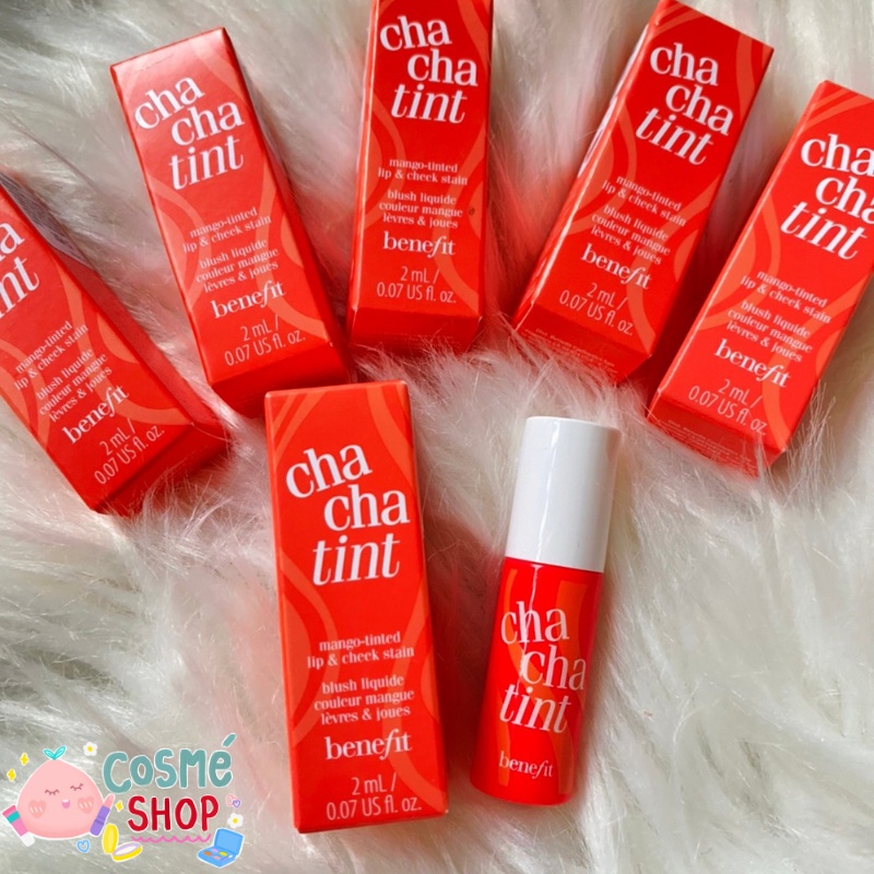 พร้อมส่ง Benefit Cheek Lip Stain Tint 6 ml Flora tint (สีเดียวกับแทยอน ...