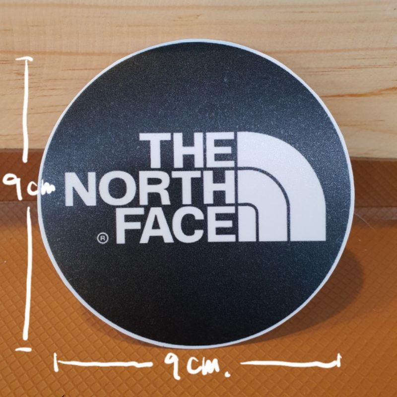 Sticker The North Face waterproof สติ๊กเกอร์กันน้ำ camping outdoor️ ...