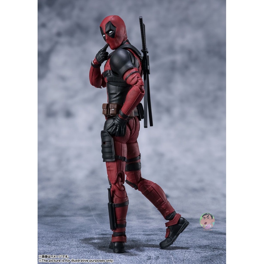 Bandai SHF S H Figuarts Marvel Deadpool ฟิกม่า แอ็คชั่นฟิกเกอร์ ฟิกเกอร ...