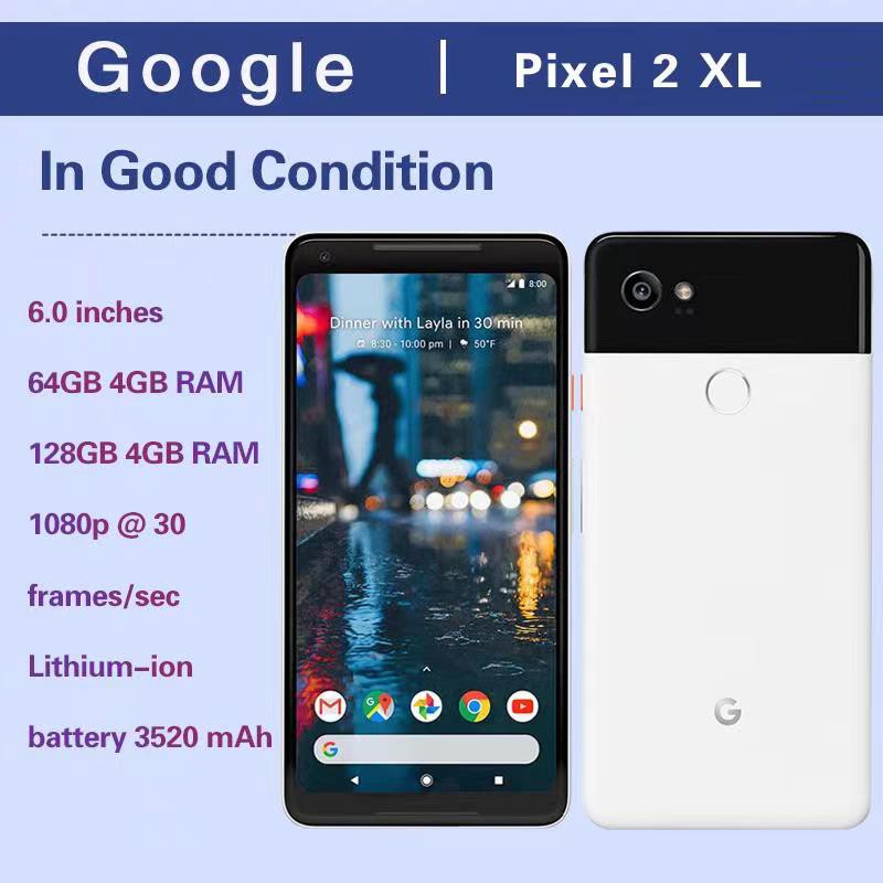 โทรศัพท์มือถือ Google Pixel 2 Xl 4 Gb 64 G / 128 Gb Qualcomm Msm8998 Snapdragon 835 4 G Lte ...
