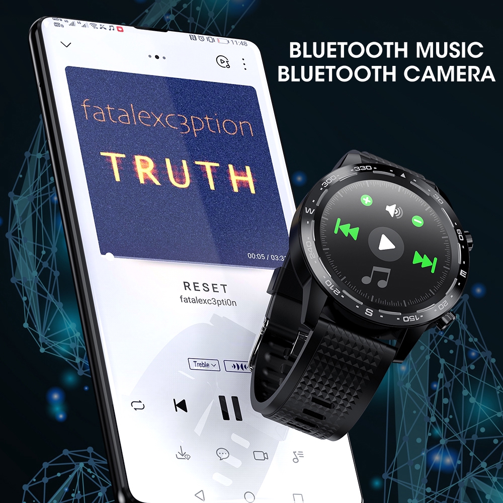 L12 Smart Watch Men ECG PPG IP68 Smattwatch Bluetooth Call Blood Pressure Heart Rate Sport ...