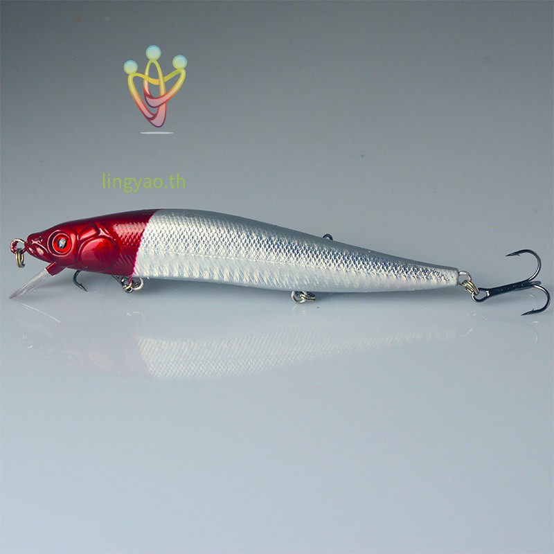 14cm 23g Fish Lures Sinking Minow Fishing Lure Hard Bait ABS Fishing Tackle with Treble Hooks ...