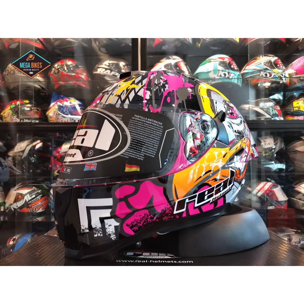 หมวกกันน็อค Real helmet รุ่น Falcon | Shopee Thailand