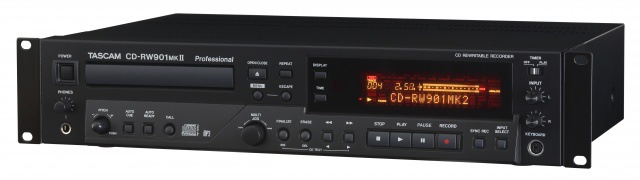 TASCAM CD-RW901MKII เวทีCDเครื่องบันทึก/ผู้เล่น ผู้เล่น เอาท์พุทปิงเฮ็ง ...