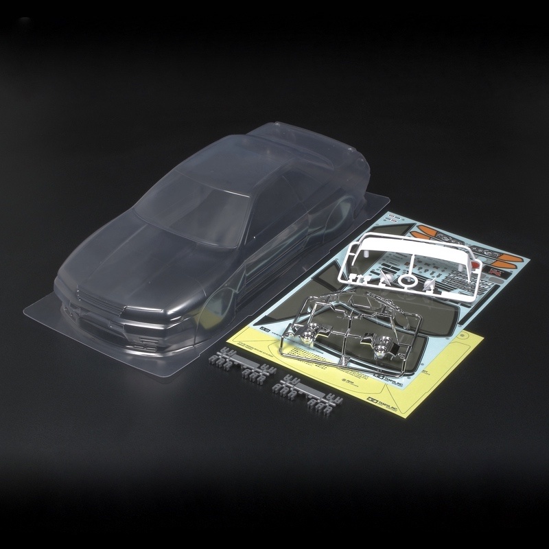 TAMIYA 51365 บอดี้ NISSAN SKYLINE GT-R (R32) ยังไม่ได้ตัดเจาะและทำสี ...