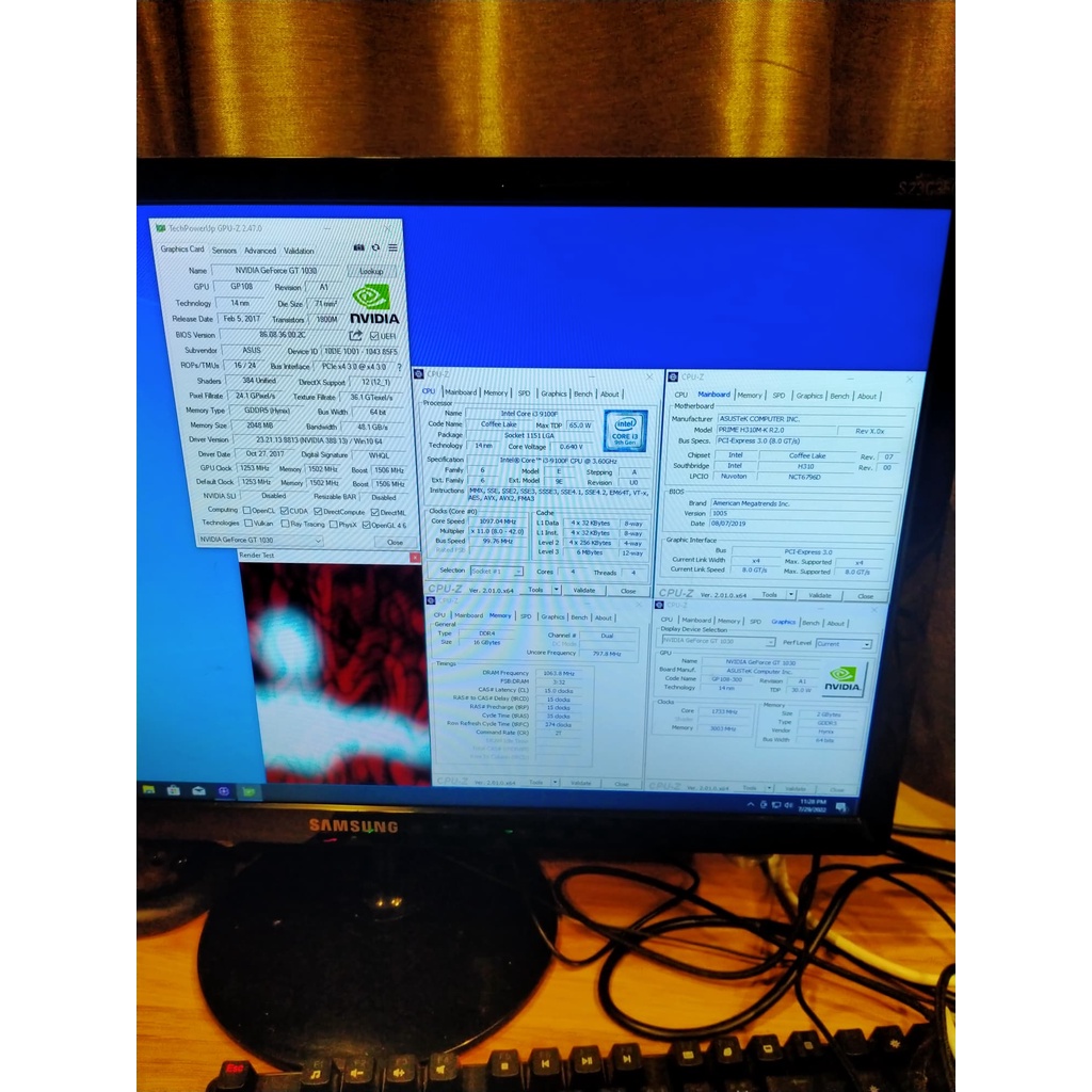 ชุดCPU I3 9100F+GT1030 2GB OC+RAM 16GB - amitcomputernakhonnayok - ThaiPick