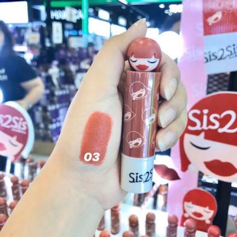 ลิปสติกsis2sis เนื้อแมต (แท้100)แท่งละ58.- - nongae36 - ThaiPick