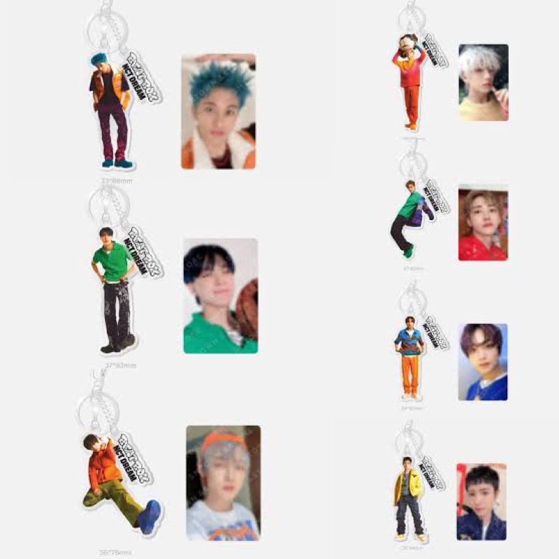 พร้อมส่ง พวงกุญแจ เจโน่ acrylic keyring photo card set ( Goods beatbox ...