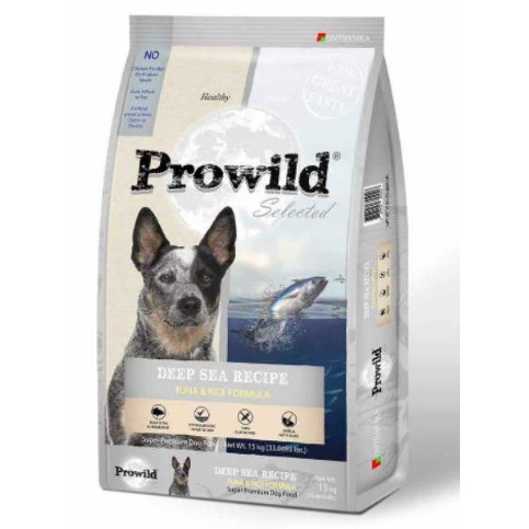 Pro Wild โปรไวลด์อาหารสุนัข 15 Kg สูตรปลาทูน่าและข้าว | Shopee Thailand