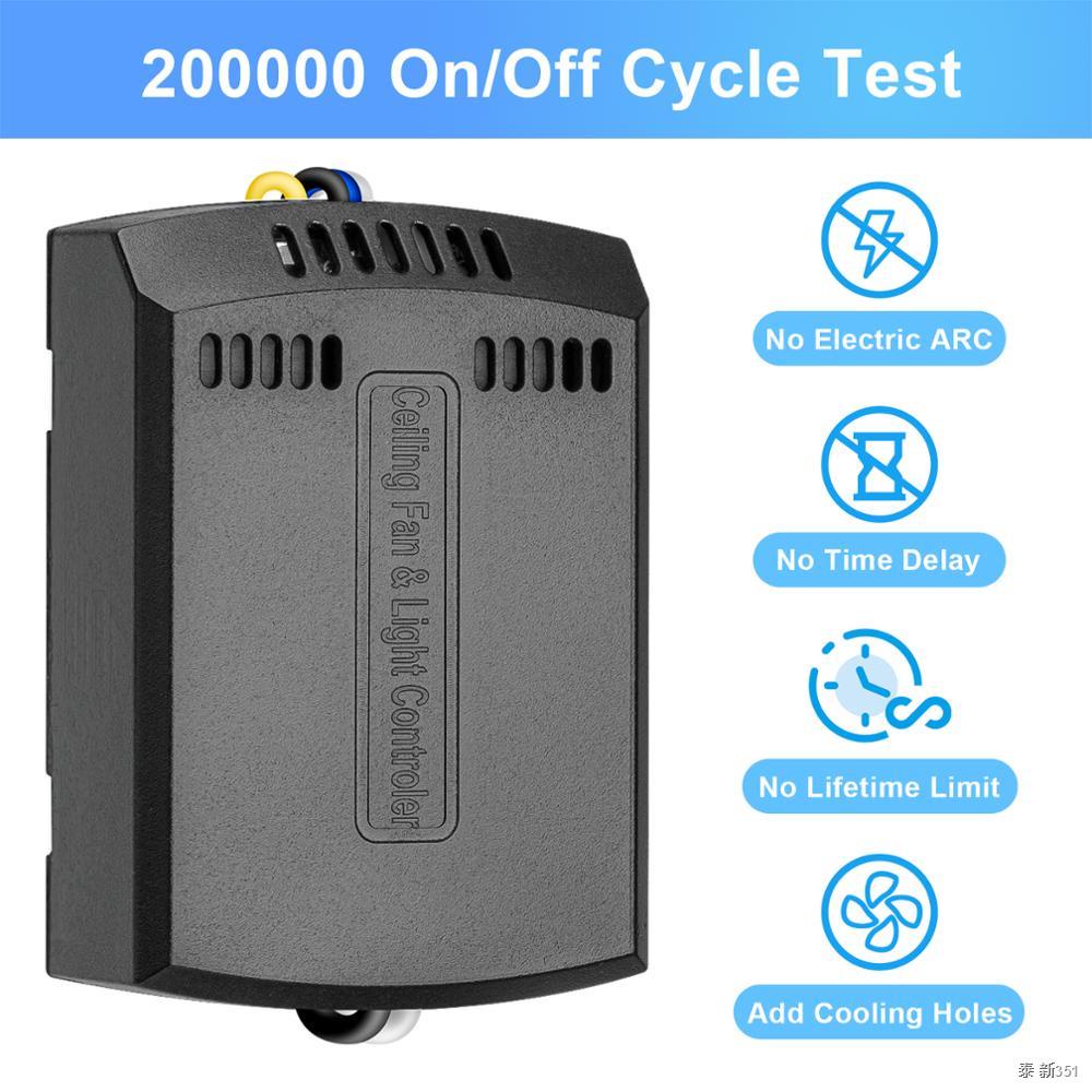 Small Size Universal Ceiling Fan Remote Control Kit 110 240V Timing ...