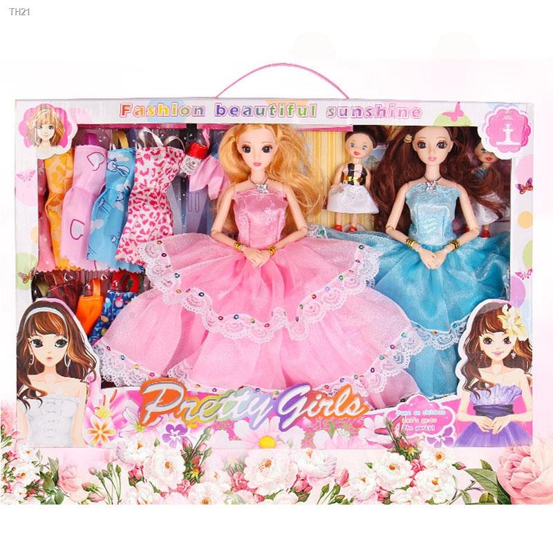 ã€ Sell wellã€‘â™˜â˜¾âœ—138Pcs Barbie Gift Set Princess Barbie Doll for ...