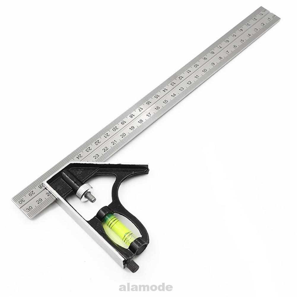300mm 12inch high impact engineers combination square protractor ...