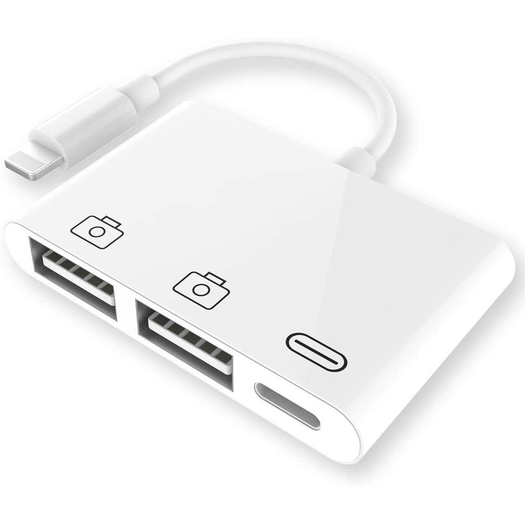 iPhone iPad iPod Touch Lightning to USB 3 Camera Adapter สายแปลง เพื่อ ...