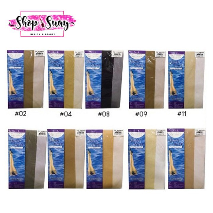 Cherlilon ถุงน่องเชอรีล่อน ถุงน่องลินินเชียร์ซัพพอร์ต 1 คู่ - shop_suay - ThaiPick