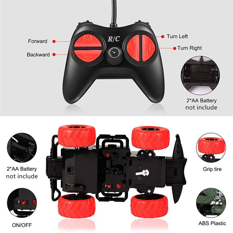 Rc Car Dinosaur Toys 2.4 G Remote Control Tyrannosaurus Rex Vehicle ...