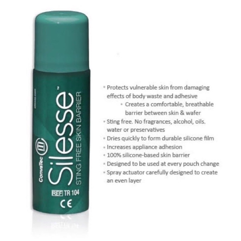 Silesse Skin Barrier Spray 50 mL สเปรย์เคลือบผิวหนังป้องกันอุจจาระหรือ ...