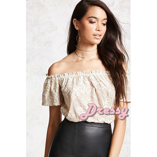 F21 Contemporary Baroque Print Top - minkdressy - ThaiPick