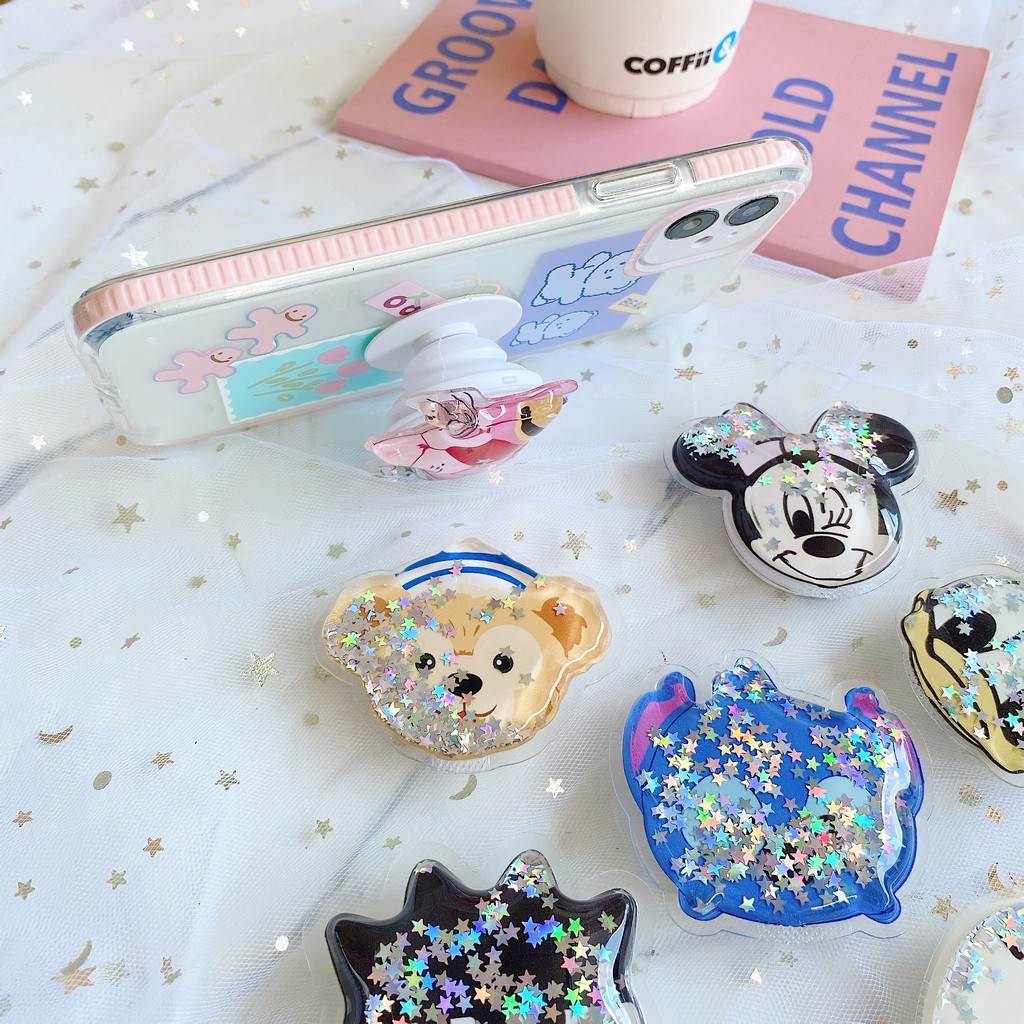Griptok Glitter Liquid 26 popsocket การ์ตูนติดหลังมือถือ ที่ติดโทรศัพท์ ที่ติดหลังมือถือ ตัวติด ...