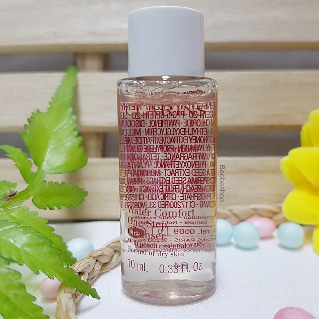 Clarins Water Comfort One-Step Cleanser with Peach Essential Water 10ml ...